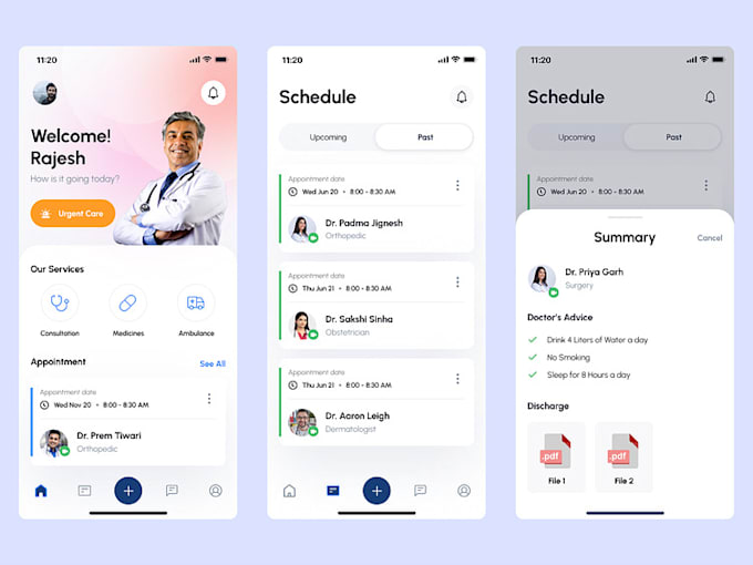 Build doctor appointment booking app by Marklem3 | Fiverr