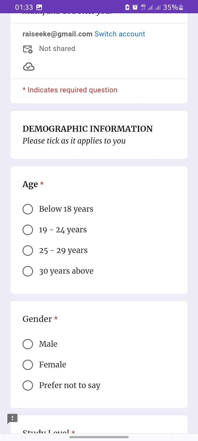 Answer surveys and questionnaires by Raise_e | Fiverr