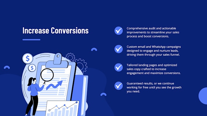 Optimize your sales process to boost conversions by Maxthejordan | Fiverr
