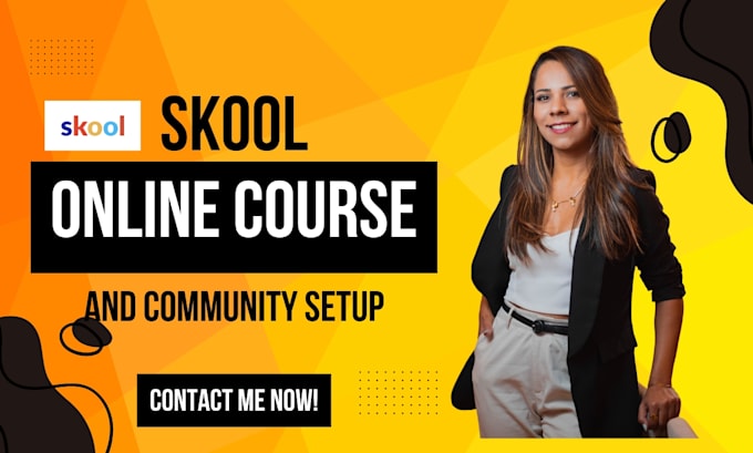 Setup skool online course, mighty networks, circleso, kajabi community ...