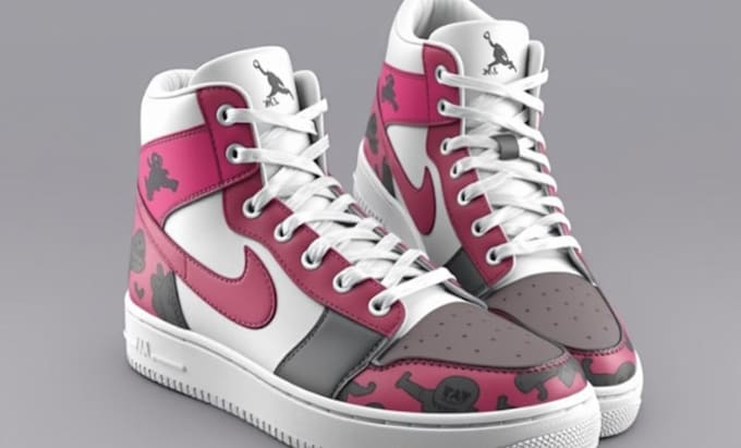 Make a custom shoe sneakers footwear design for you by Proxima_3d | Fiverr