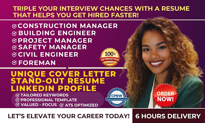Deliver a professional resume service by Dorcas_cvs | Fiverr