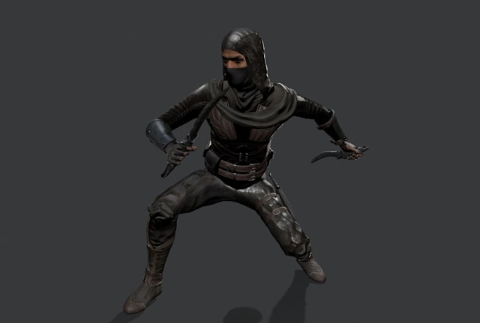 Do high and low poly 3d model for blender, unity unreal engine game ...