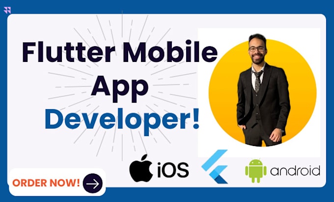 Create a high quality flutter mobile app for ios and android by ...