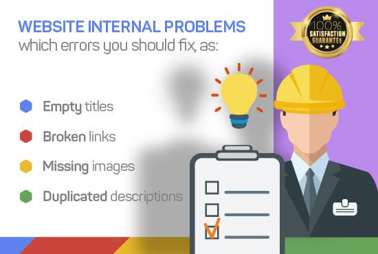 Find your website internal problems by Marilo | Fiverr