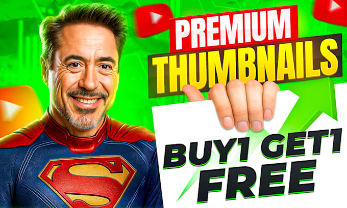 Design proffesional youtube thumbnails, thumbnail design by Electrogfx ...
