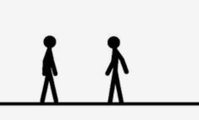 Create or draw stickman stick figure animation cartoon character by ...