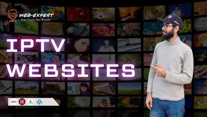 Design professional iptv website with elementor by Ubaid312 | Fiverr