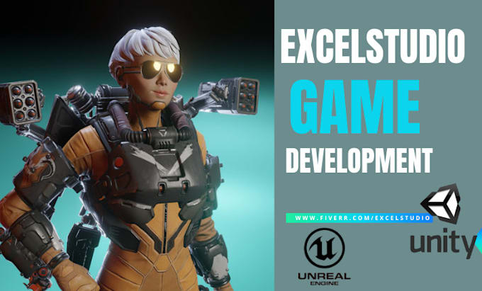 Do unity game development, design unreal engine, metaverse game for any devices by Excel_studioo ...