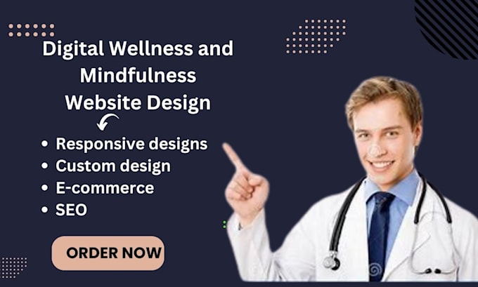 Create wellness website and redesign wellness website by Charles_ac ...