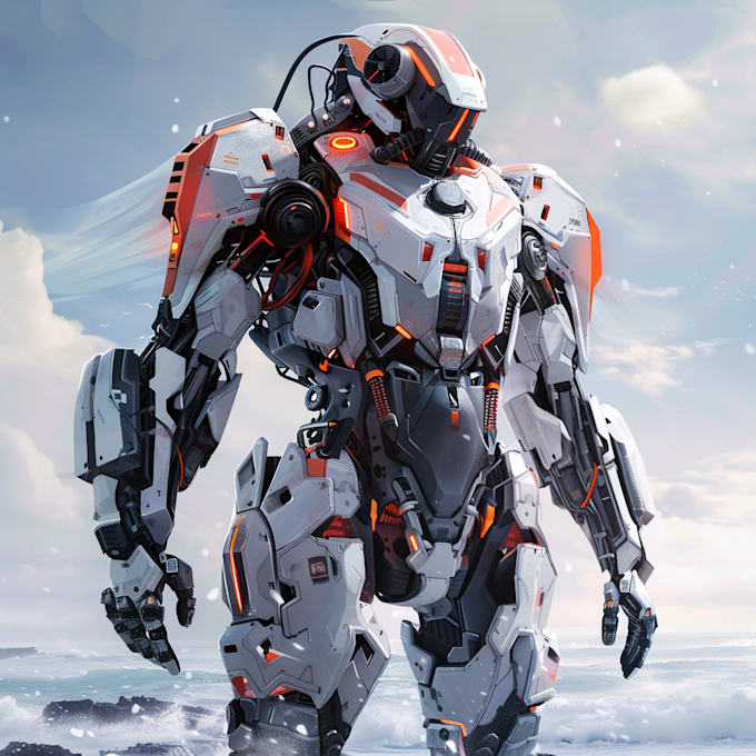 Draw an awesome custom mecha, cyborg and robot character by Gelittman ...