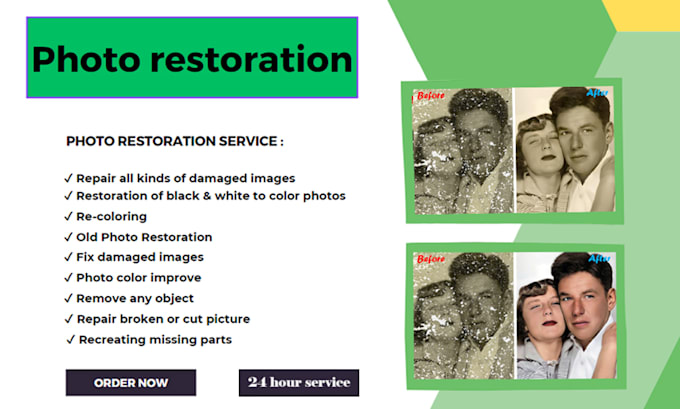 Photo restoration, restore old photos, fix and colorize by Mkmominul507 ...