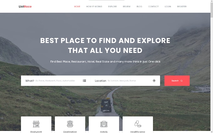 Create a stunning front end website using html css and java script by Shalana_macus | Fiverr