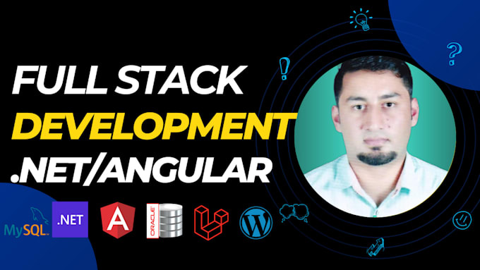 Develop asp dot net core with angular and oracle and my sql by Tayyab ...