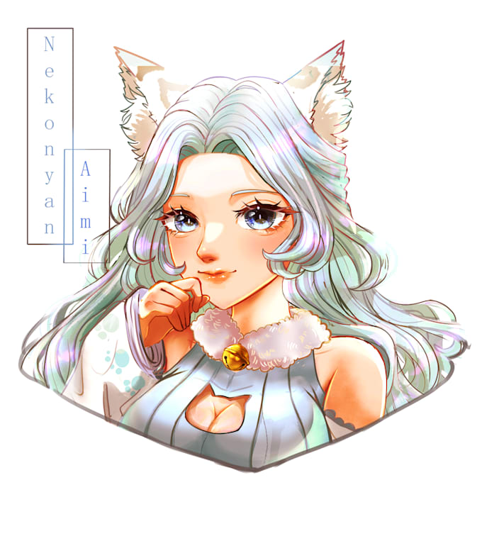 Draw a portrait bust up illustration in my style for you by Chocokiies ...