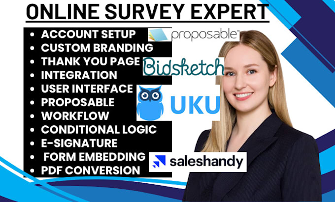 Setup proposable, saleshandy, uku, bidsketch, proposalworks quoteworks poposen by Graziaformweb ...