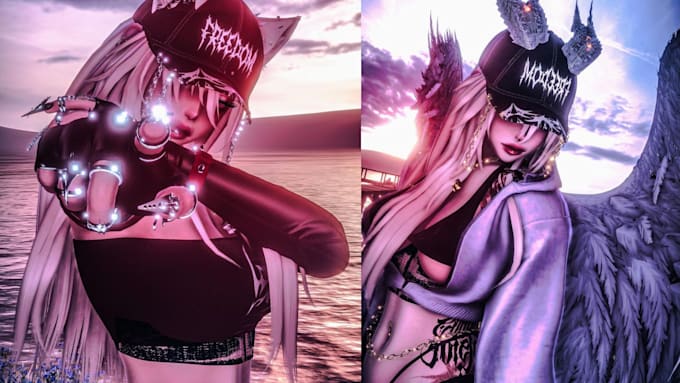 Do A Custom Nsfw Avatar Vrc Character Nsfw Avatar 3d Vrchat Avatar Nsfw Avatar By Josephmide