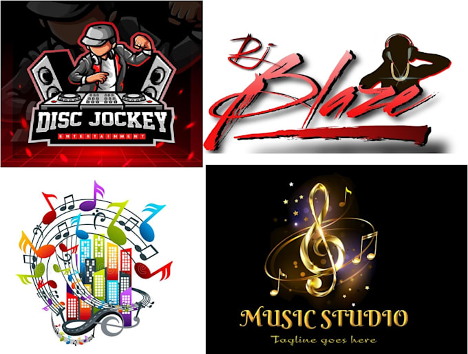 Make production, music, film, studio, band, dj logo or any graphics ...