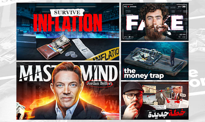 Design compelling youtube thumbnails for history and documentary videos ...