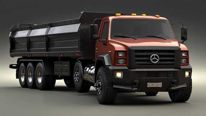 Make 3d vehicle, 3d car, 3d bike 3d truck aircraft for game and ...