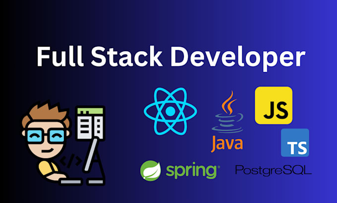 Build full stack web applications with react, spring boot, and postgresql by Isurufermando | Fiverr