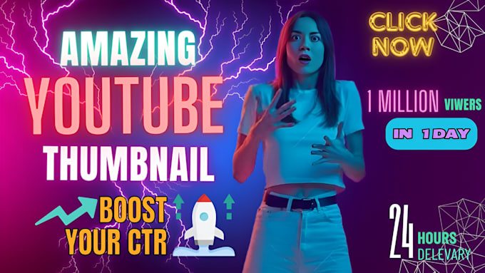 Design attractive and eye catching thumbnails by Dynamiceditors | Fiverr