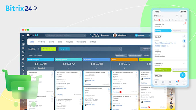 Bitrix24 customization, training, and implementation, we are bitrix gold partner by Askarasoft ...