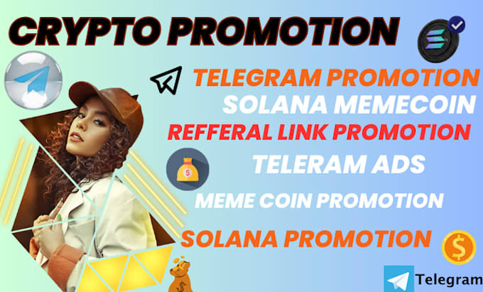 Telegram referral link promotion hype solana memecoin pump 500k crypto ...