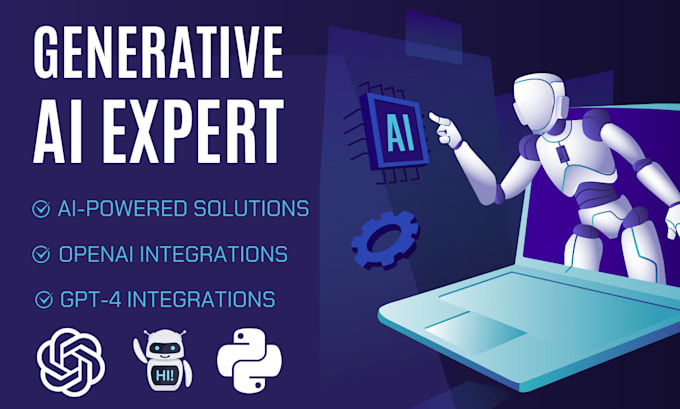 Develop ai solutions using openai gpt4 and generative ai by M_asif_ | Fiverr