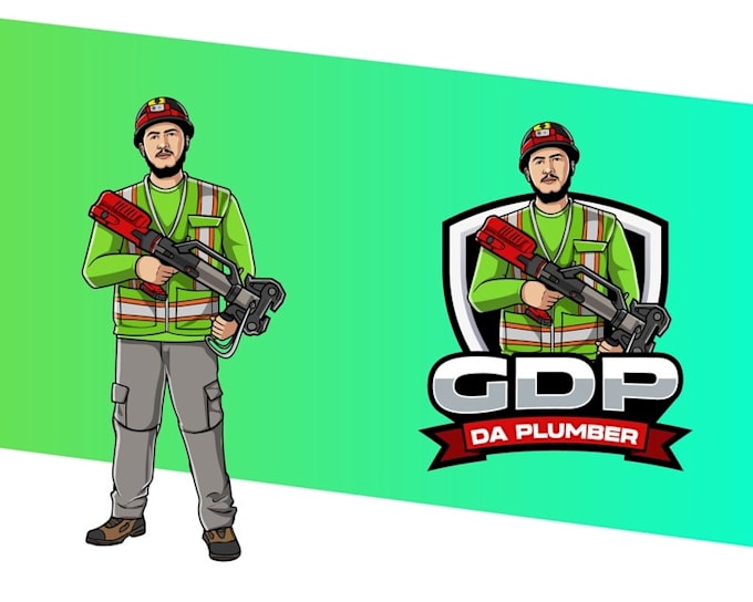 Create a mascot character business portrait logo by Carl_cordova54 | Fiverr