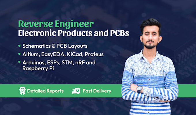 Reverse engineer existing electronic products and pcb boards by Engr_usmanmalik | Fiverr