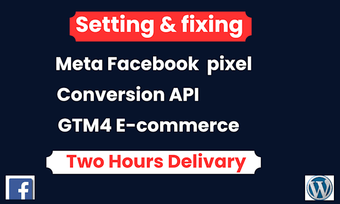 Setup facebook pixel conversion api and gtm for server side tracking by Zahirul387545 | Fiverr