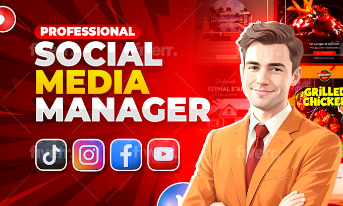 Be your social media marketing manager and personal assistant by Hassan ...
