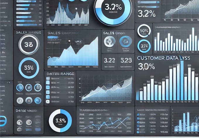 Provide expert data analysis using power bi by Oussapp | Fiverr