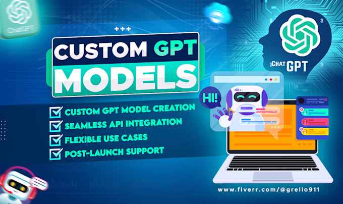 Create custom gpts, gpt models and prompts with api integration and automation by Grello911 | Fiverr