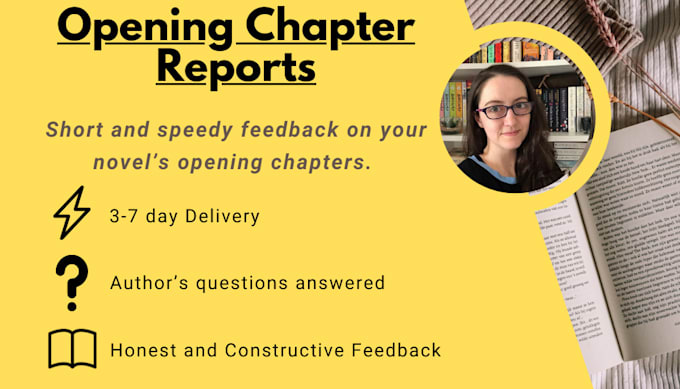 Beta read your opening chapters and give constructive advice by Elletay ...