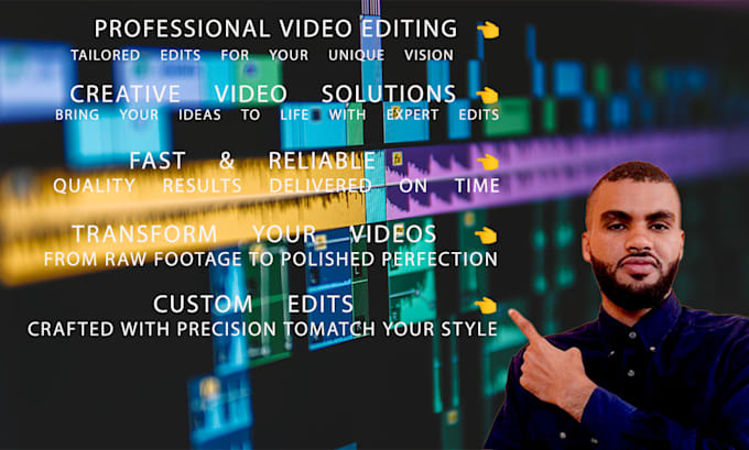 Offer creative and high impact video editing services by Yeslem24 | Fiverr
