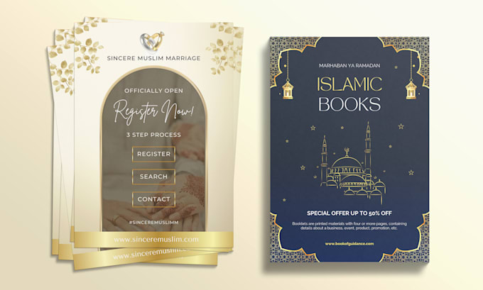 Create an attractive islamic flyer, poster or brochure by Dezynspectrum ...