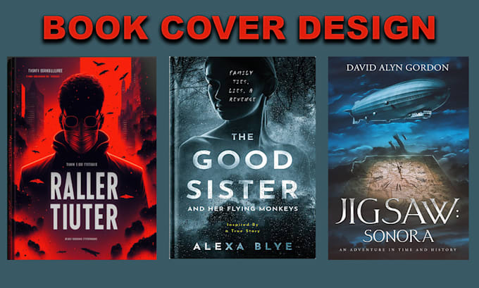 Do professional book cover, outstanding book cover design by ...