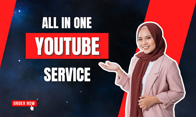 Create and setup youtube channel with logo and banner design by ...