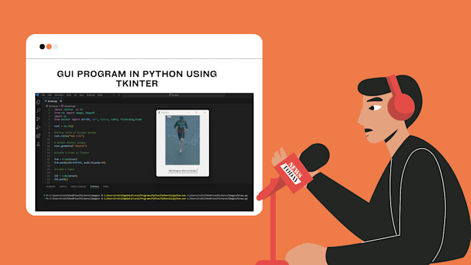 Build Gui Desktop App Using Tkinter In Python By Arbazcode Fiverr