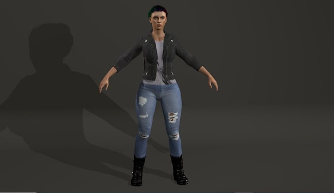 Port 3d models file into ue5,dayz game realistic character, clean ...