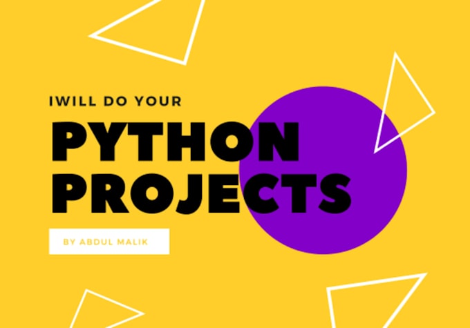 Do python project, automation, script, scraping with gui by Malikkk59 ...
