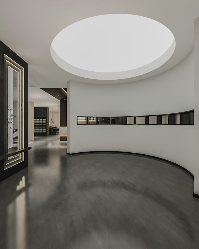 Render indoor and outdoor renderings by Guofanke | Fiverr