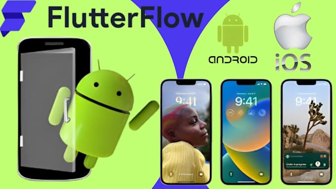 Develop custom cross platform app with flutter flowa and backend integration ios