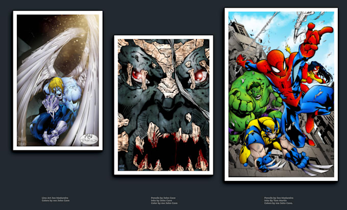 Digital color for comics or game assets by John_cave | Fiverr