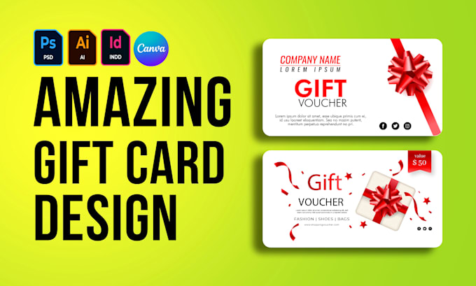 Do gift card voucher coupon credit card and thank you card by ...