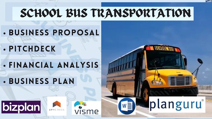 School transport business plan school bus plan school bus ...