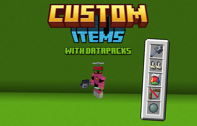 Create custom items in minecraft with datapacks by Justmighty | Fiverr Create custom items in minecraft with datapacks by Justmighty | Fiverr