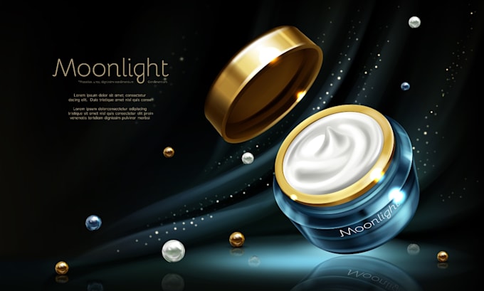 Do create cosmetic cream jar label design for you by Hidayatullah_c ...